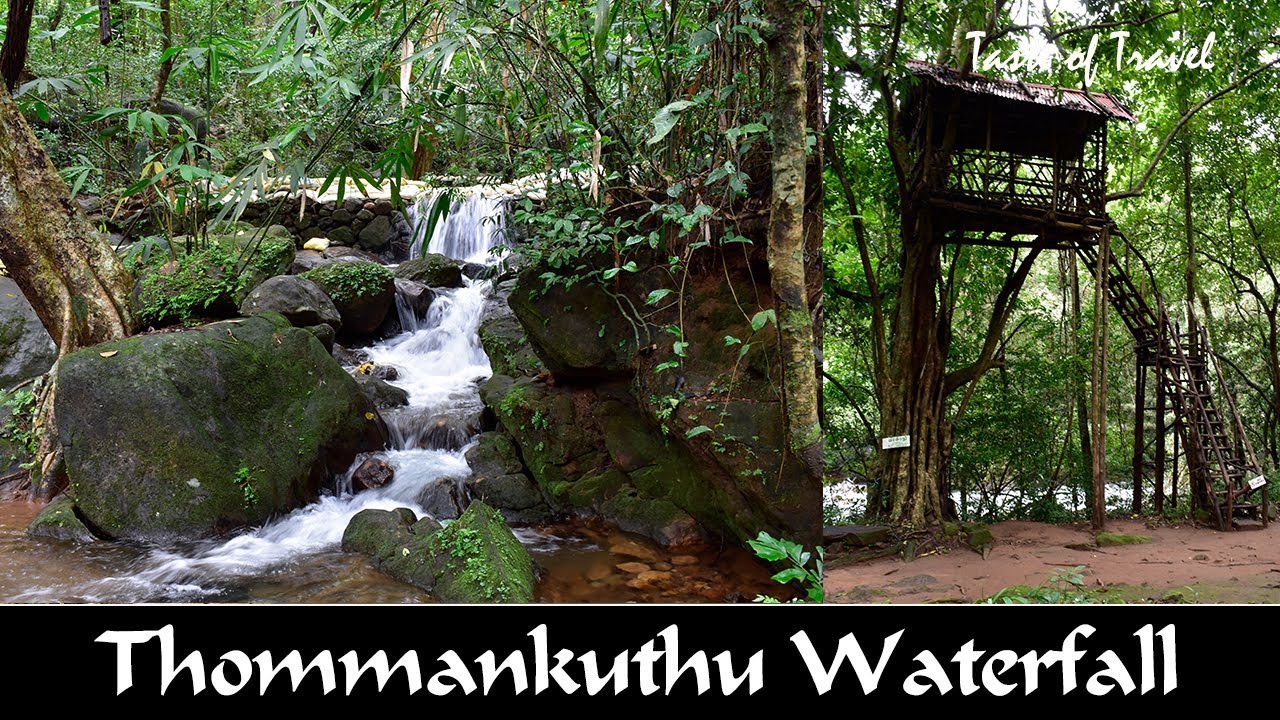 Thommankuthu Waterfall In Thodupuzha, Kerala - YouTube