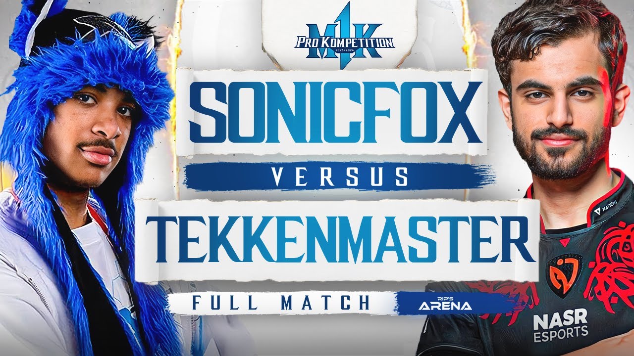 $200,000 FINAL KOMBAT: SONICFOX vs. TEKKENMASTER [Mortal Kombat Pro ...