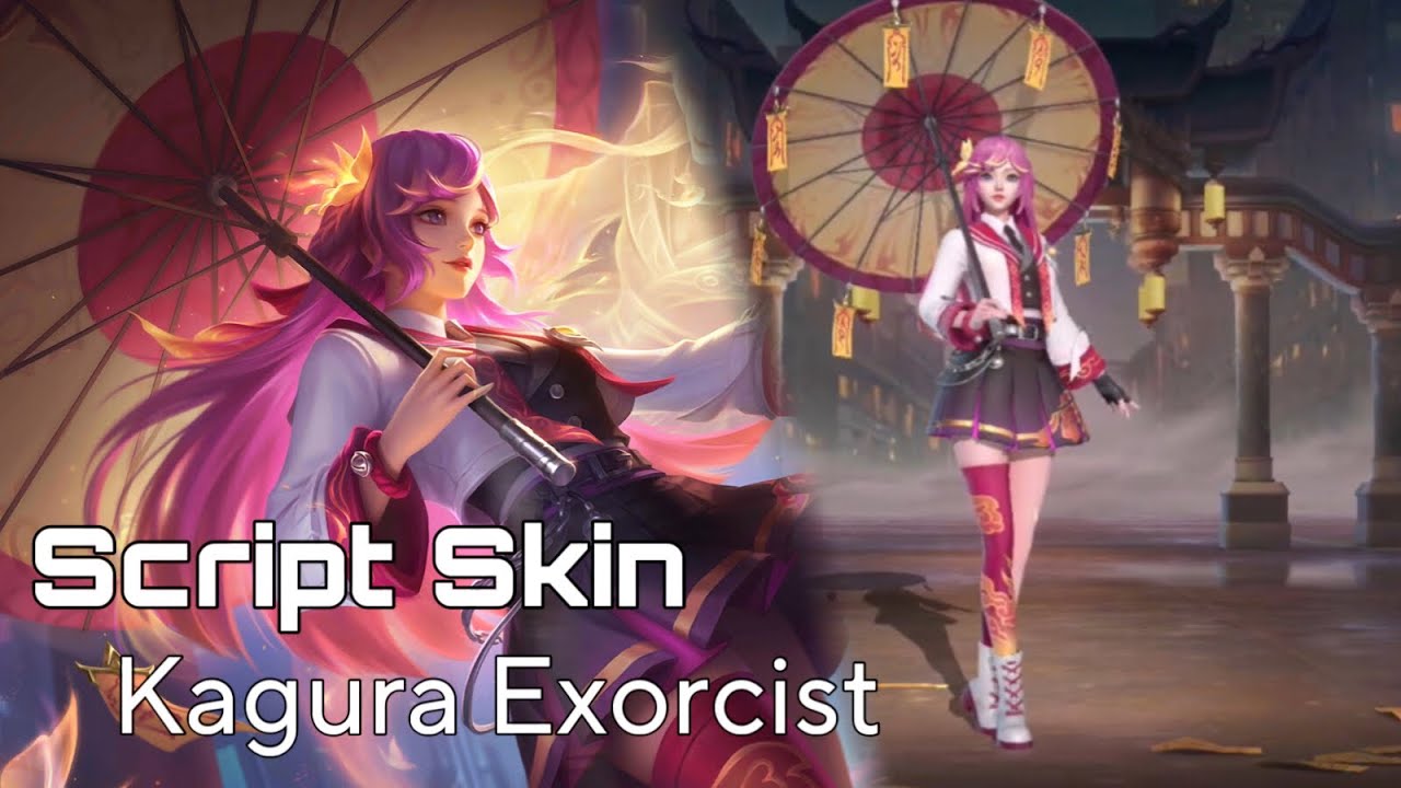 Mlbb : Script skin Kagura Exorcist - YouTube