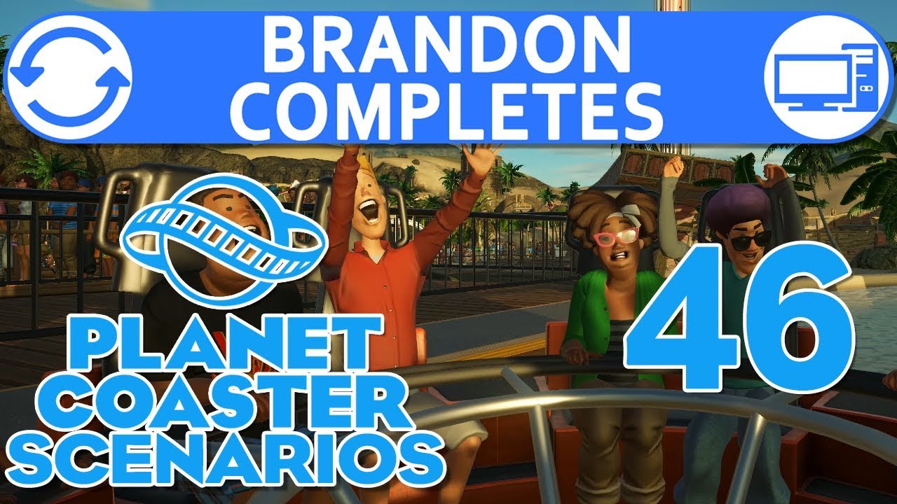 Planet Coaster Scenarions 46 - Gulpee's Island Paradise - YouTube