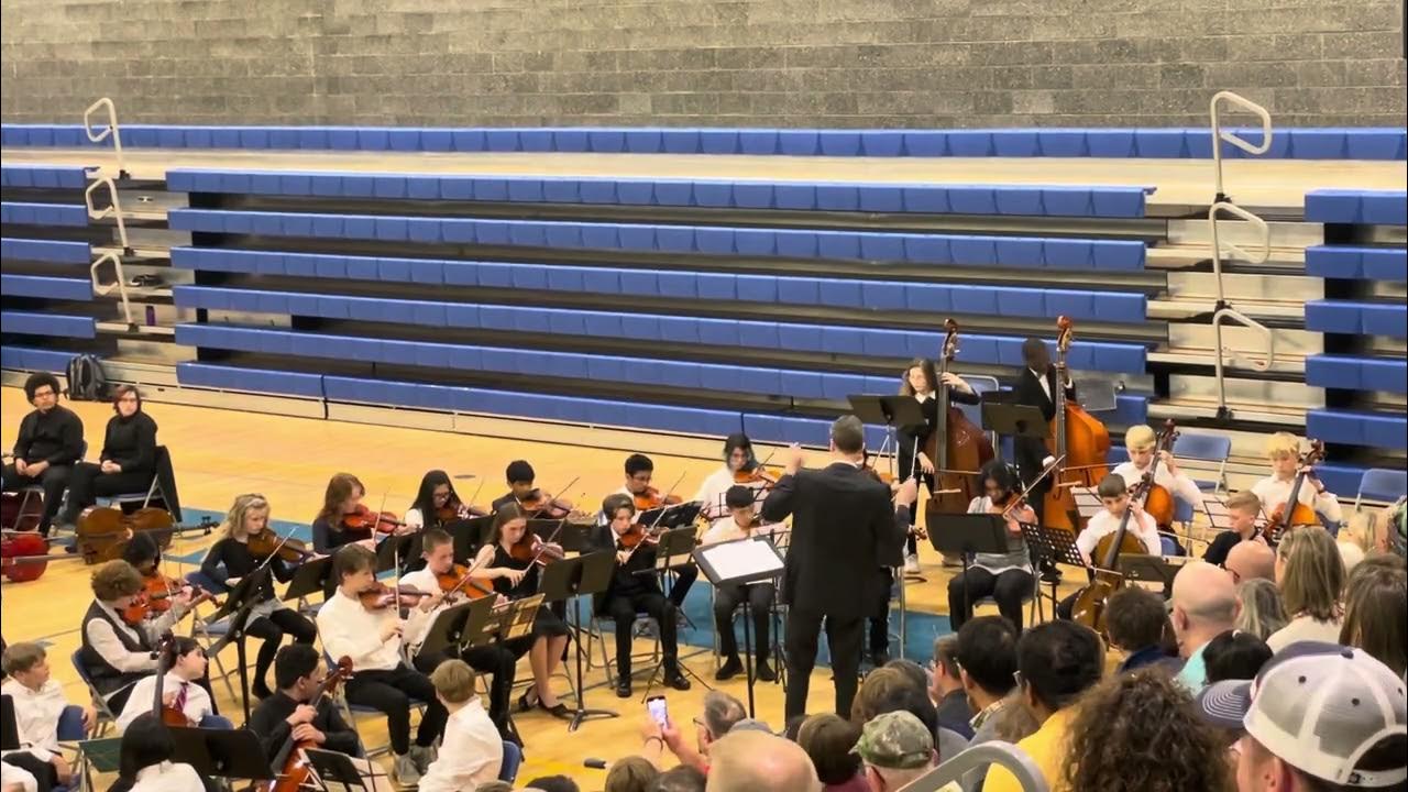 Maple View Middle School Beginning Orchestra (piece 1) - YouTube