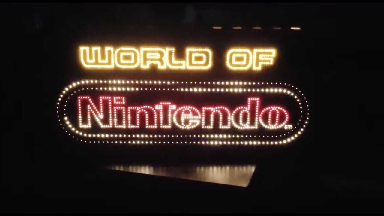 World Of Nintendo Fiber Optic Sign Repair - YouTube