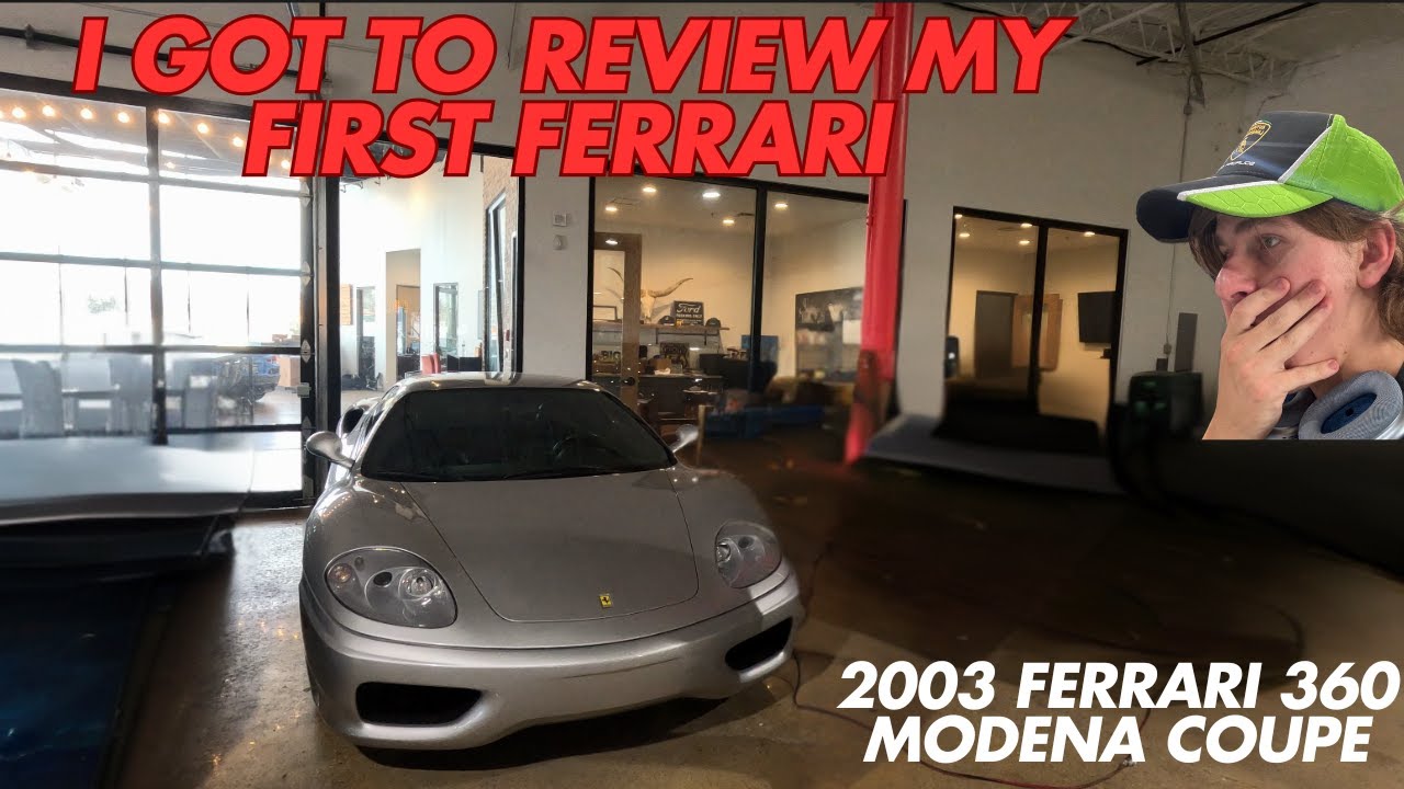 I Got to Review My First Ferrari - YouTube