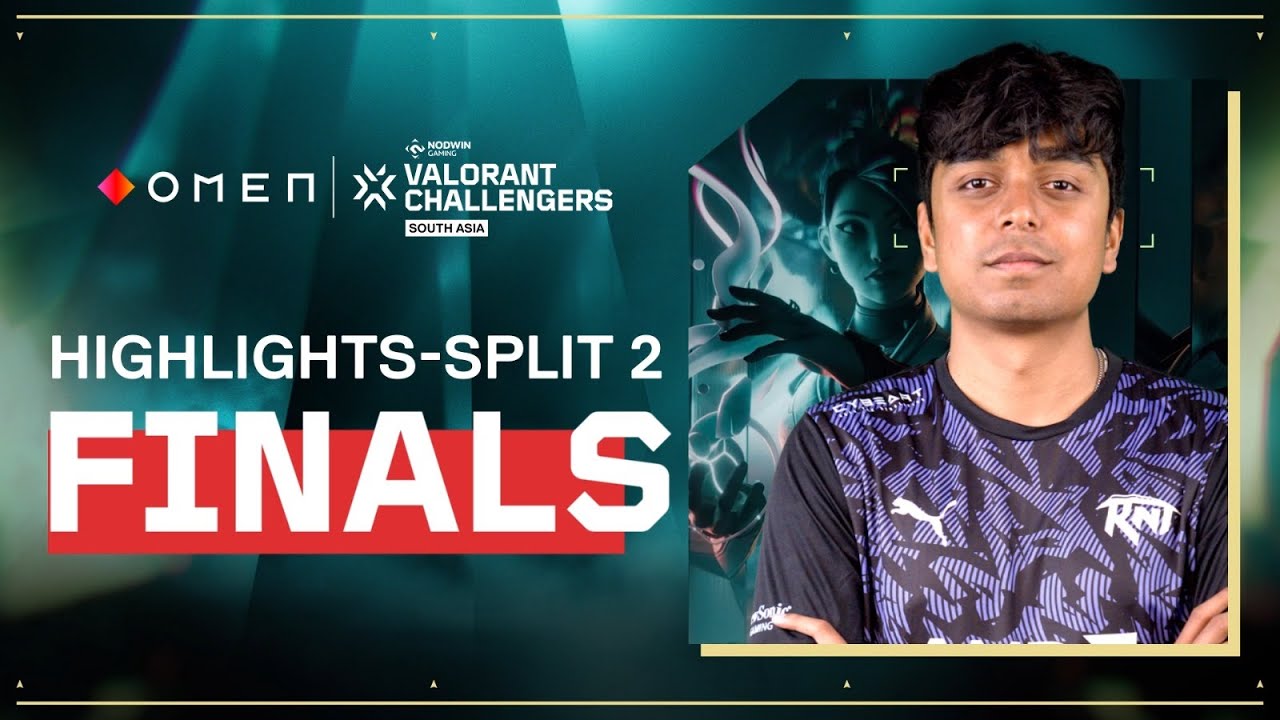[HIGHLIGHTS] OMEN VALORANT Challengers South Asia | Split 2 | Finals - YouTube