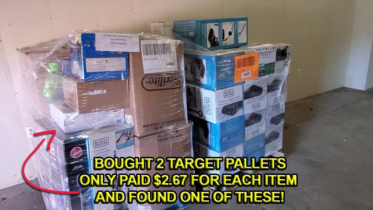I Bought 2 Target Pallets Off of B-Stock - YouTube