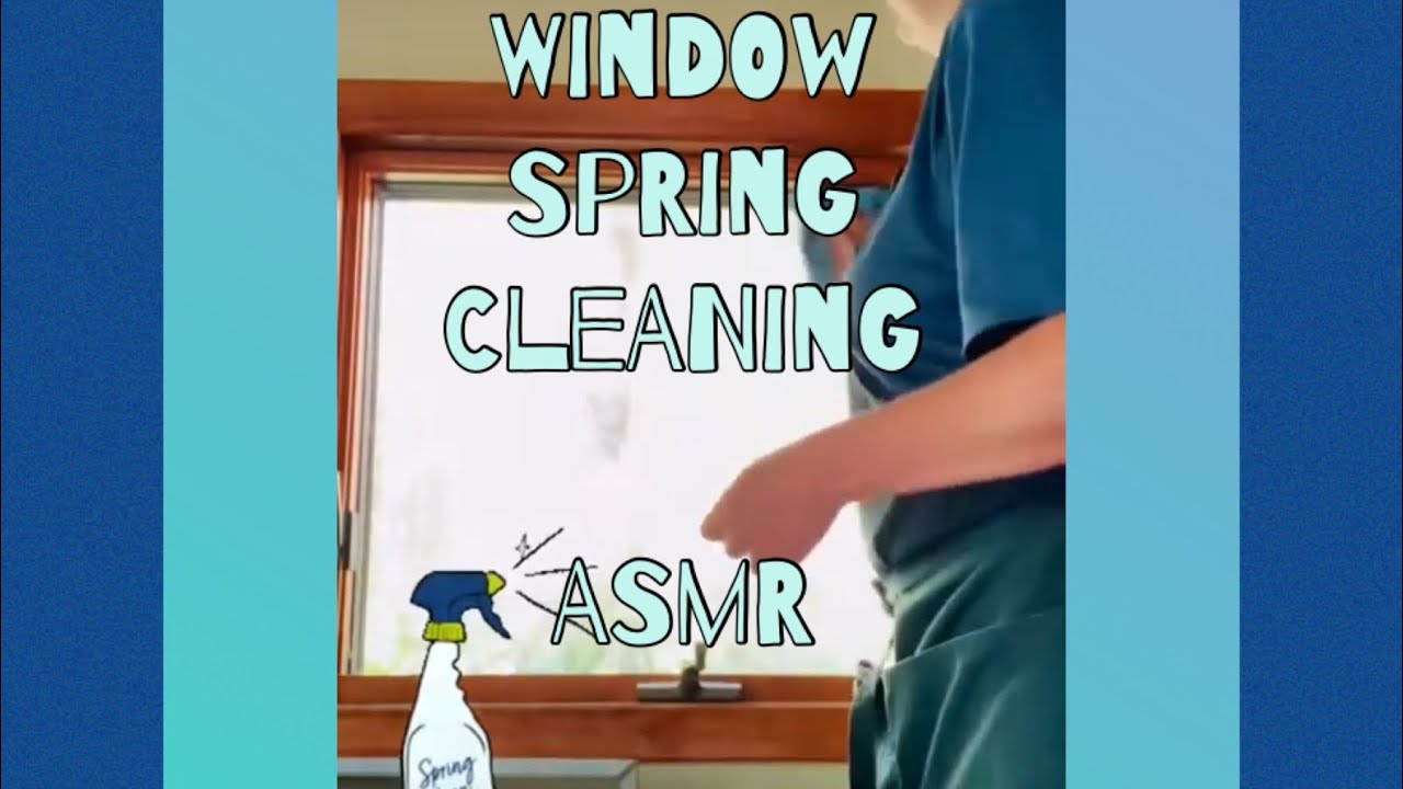 Window cleaning ASMR :) - YouTube
