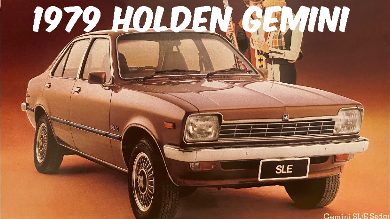 1979 Holden Gemini - brochure review #carbrochures - YouTube