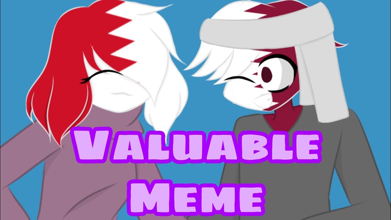 Valuable Meme//Bahrain and Qatar Countryhumans//Gift for @whyamihere832 ...