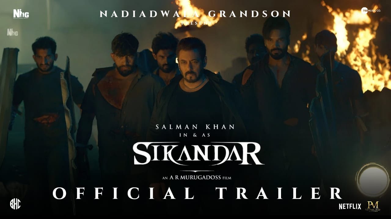 Sikandar Movie Official Trailer|Salman Khan|AR Murugadoss Runtime CBFC ...