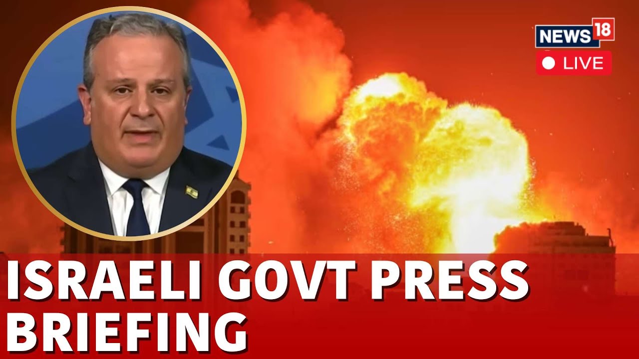 LIVE | Israel News | David Mencer Holds News Conference On War ...