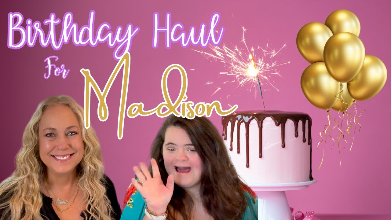 Dive into Madison's Birthday Bash with This Amazing Haul! - YouTube
