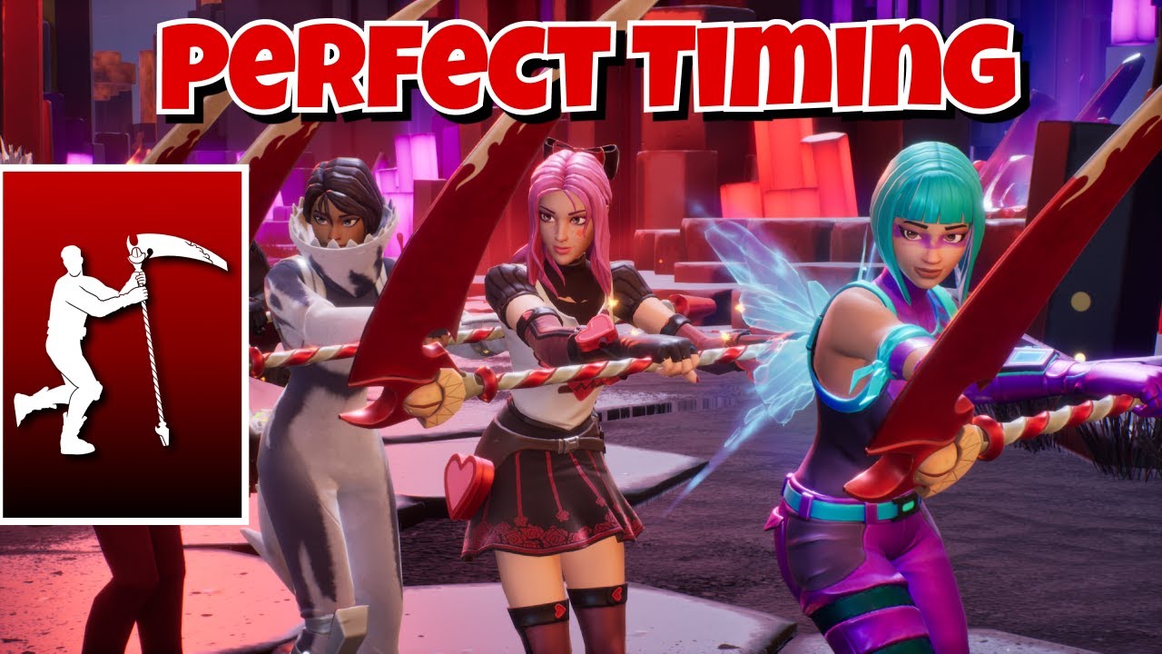 Fortnite Perfect Timing - Reaper's Showtime Emote 😈 (Hazbin Hotel ...