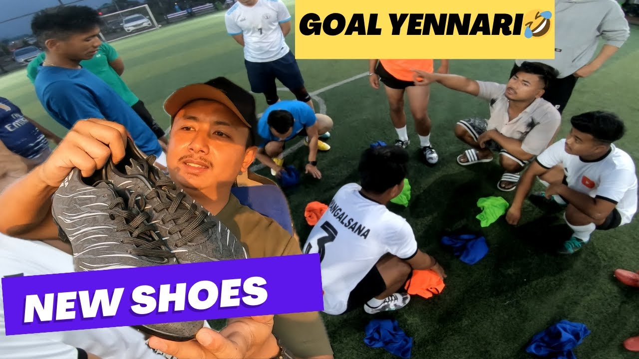 YOUTUBER PRACTICE FOOTBALL MATCH | NEW FOOTBALL BOOTS | - YouTube