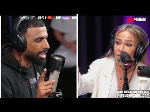 Myron Gaines LASHES OUT On Crazy Zionist Woman LIVE On Fresh & Fit Podcast!!!! (Israel Palestine)