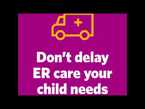 Don't delay pediatric ER care | Ascension | Dell Children's