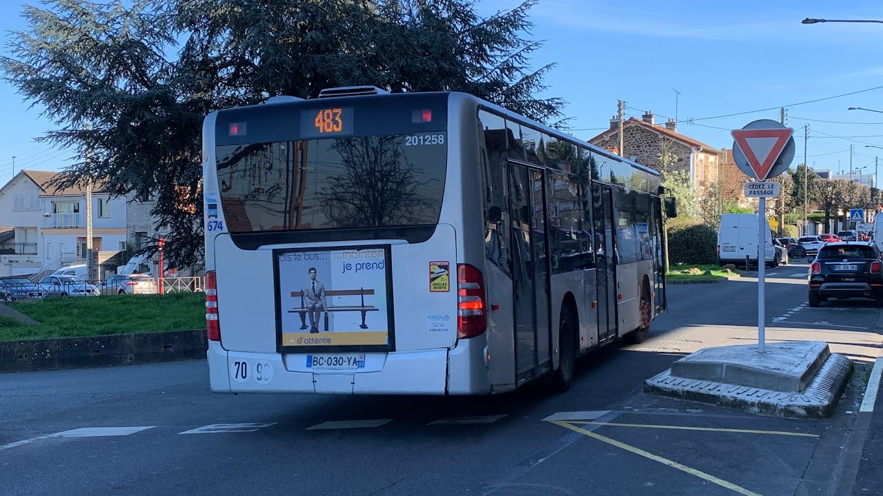 Bus 483 Citaro Facelift entre Villeneuve-le-Roi et Orly place du ...