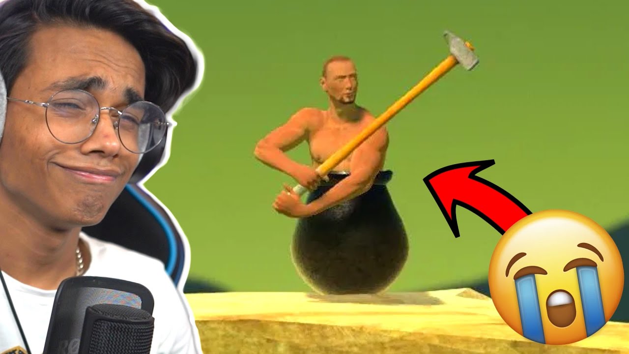 PLAYING GETTING OVER IT (FIRST TIME) - YouTube