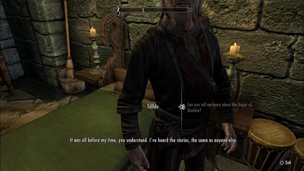 Skyrim messing around - YouTube
