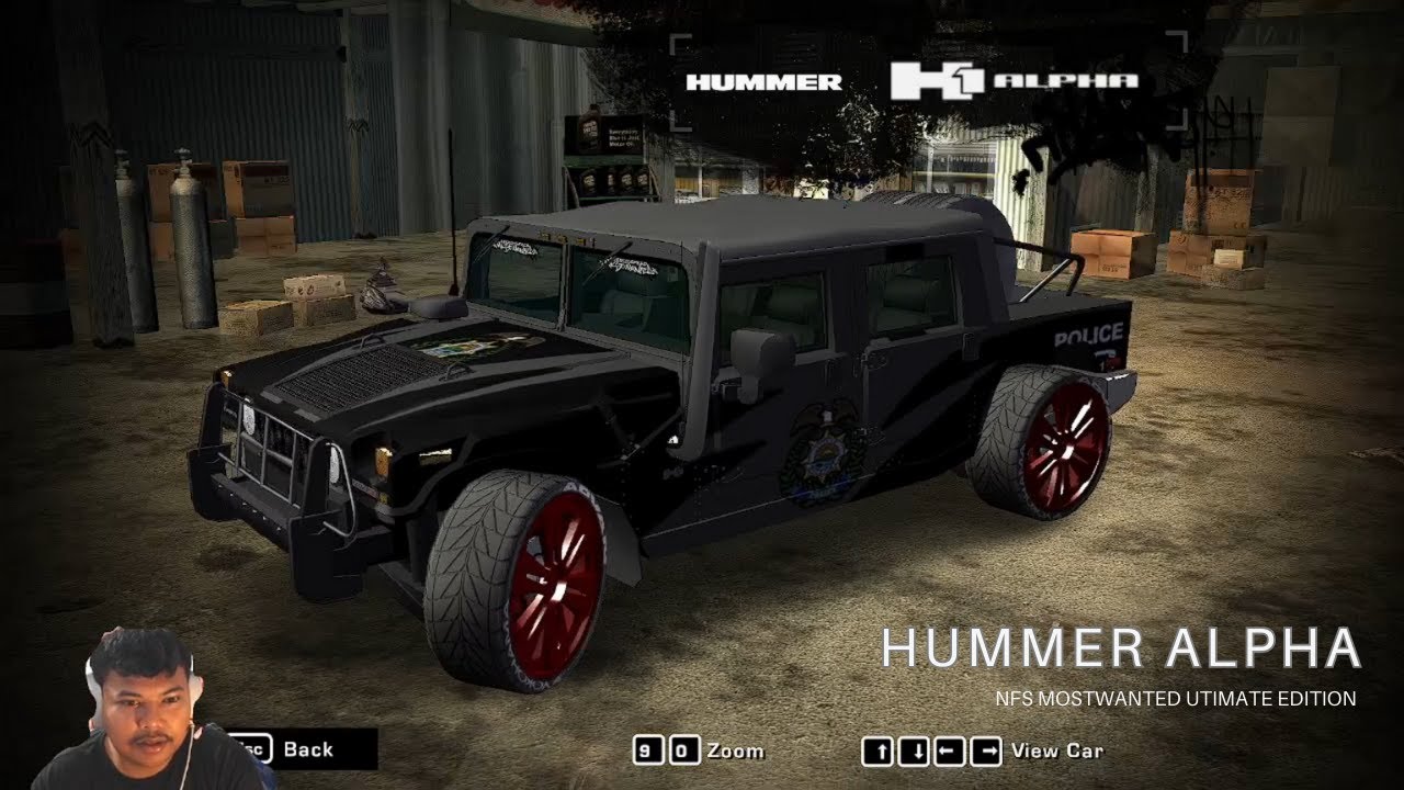 MODIF MOBIL HUMMER H1 ALPHA || NFS MOSTWANTED ULTIMATE EDITION - YouTube