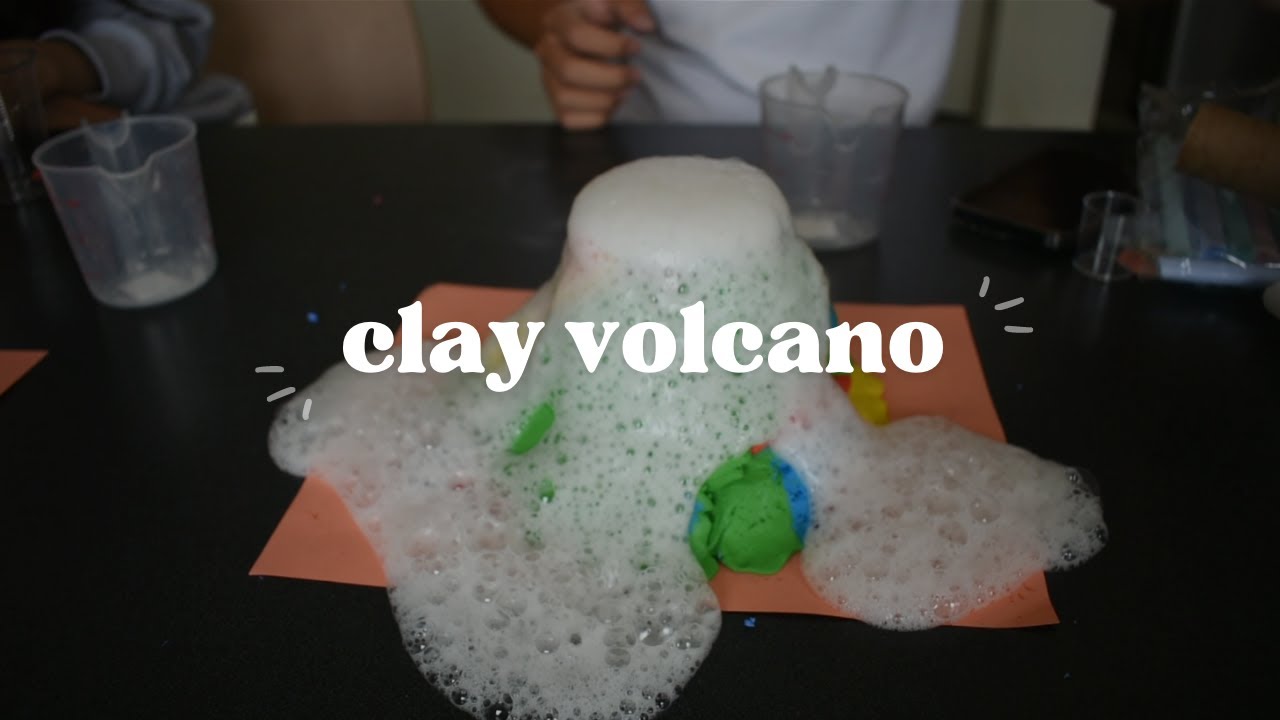 Clay Volcano | Lesson Tutorial - YouTube