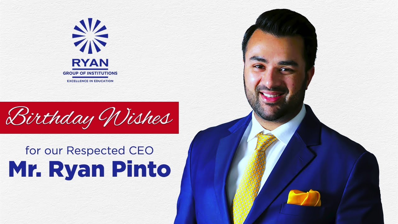 Birthday Wishes for our Respected CEO Mr. Ryan Pinto - YouTube