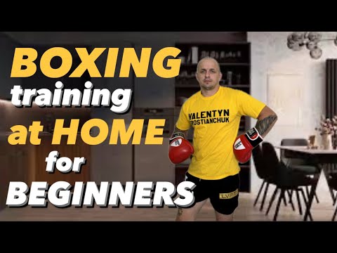 Boxing Training at Home for Beginners. - YouTube