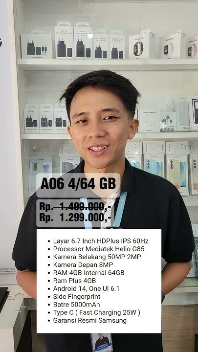 Samsung Galaxy A06 LTE Kini Makin Hemat - YouTube