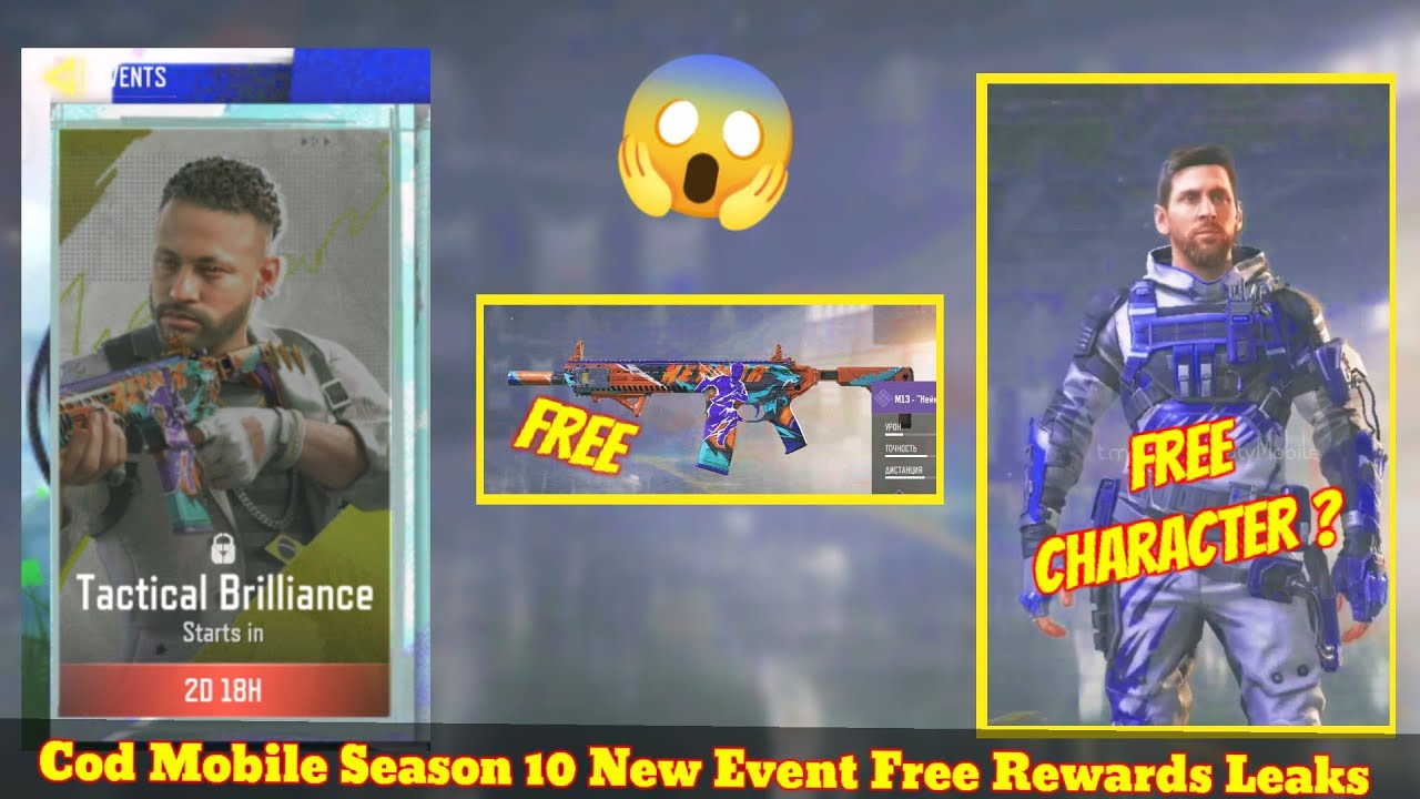 Cod mobile season 10 Tactical Brilliance event free rewards | get free ...