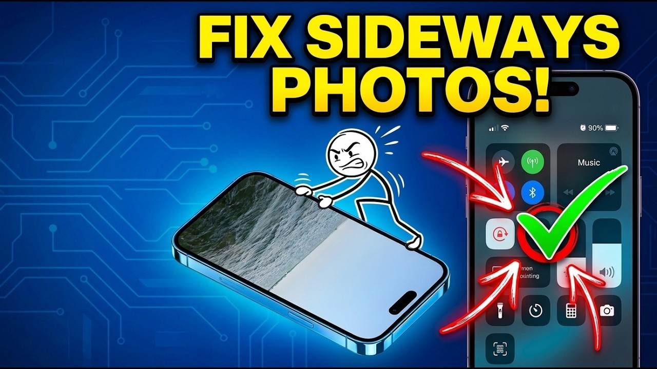 How To Make iPhone Automatically Rotate Picture on iPhone - Simple ...