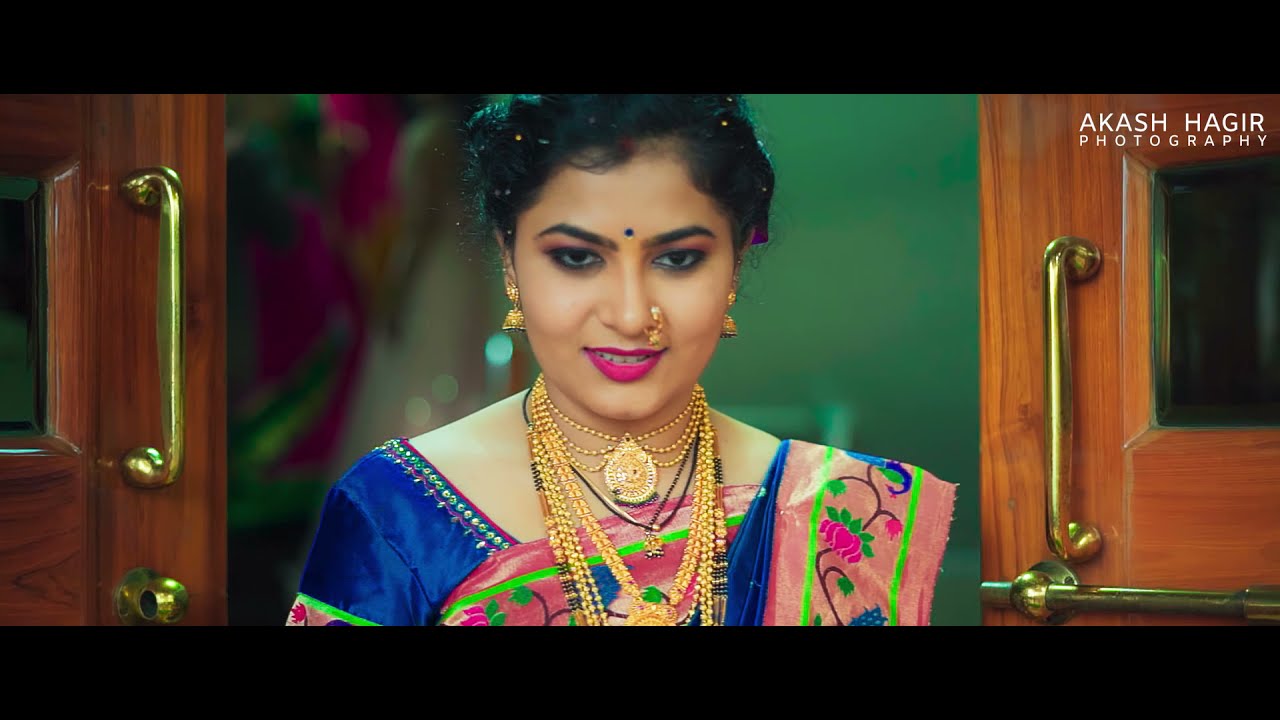 Pallavi & Sagar | Marathi Brahmin Cinematic Wedding | Akash Hagir ...