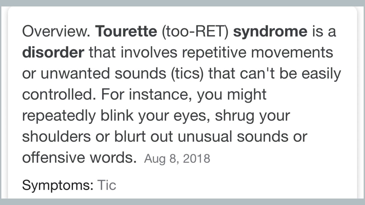 💜Compilation of my tic attacks💜 - YouTube