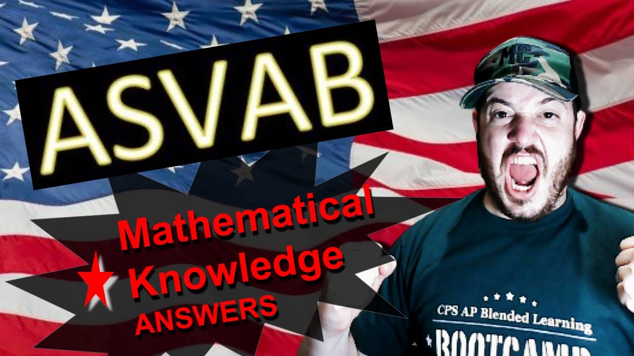 ASVAB AFQT Practice Test: Math Knowledge 10 questions and answers - YouTube