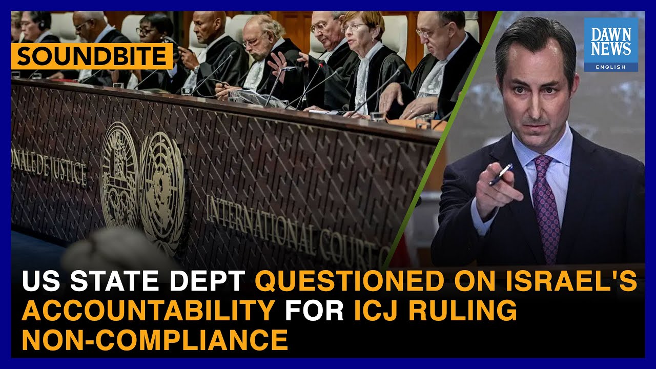 US State Dept Questioned On Israel’s Accountability For ICJ Ruling Non ...