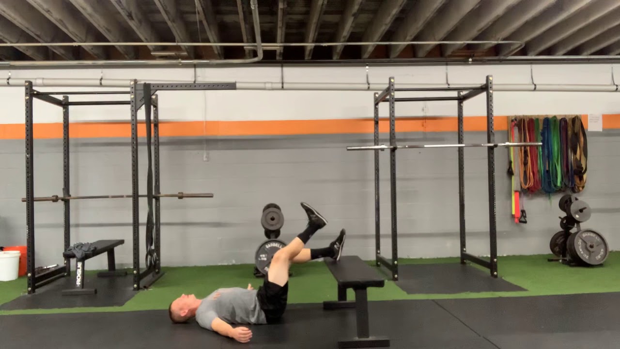 1 Leg On Bench Bridge - YouTube