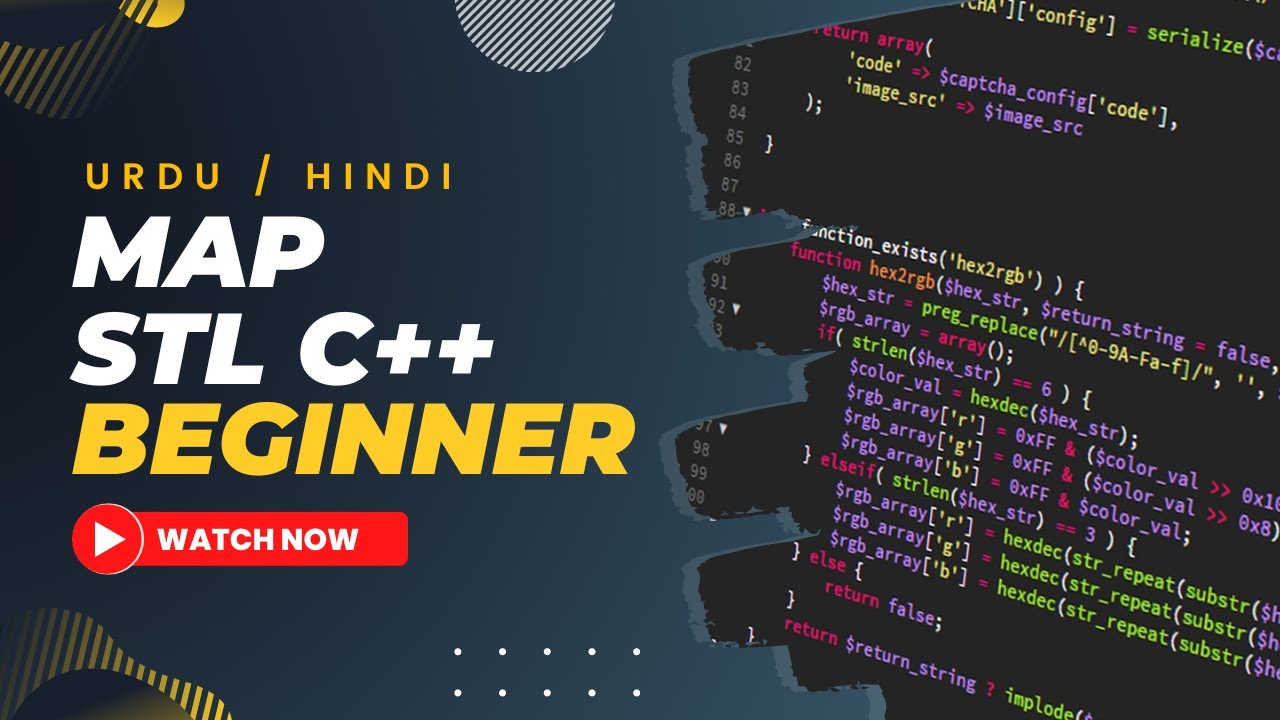 Map in C++ | Standard Template Library STL in C++ - YouTube