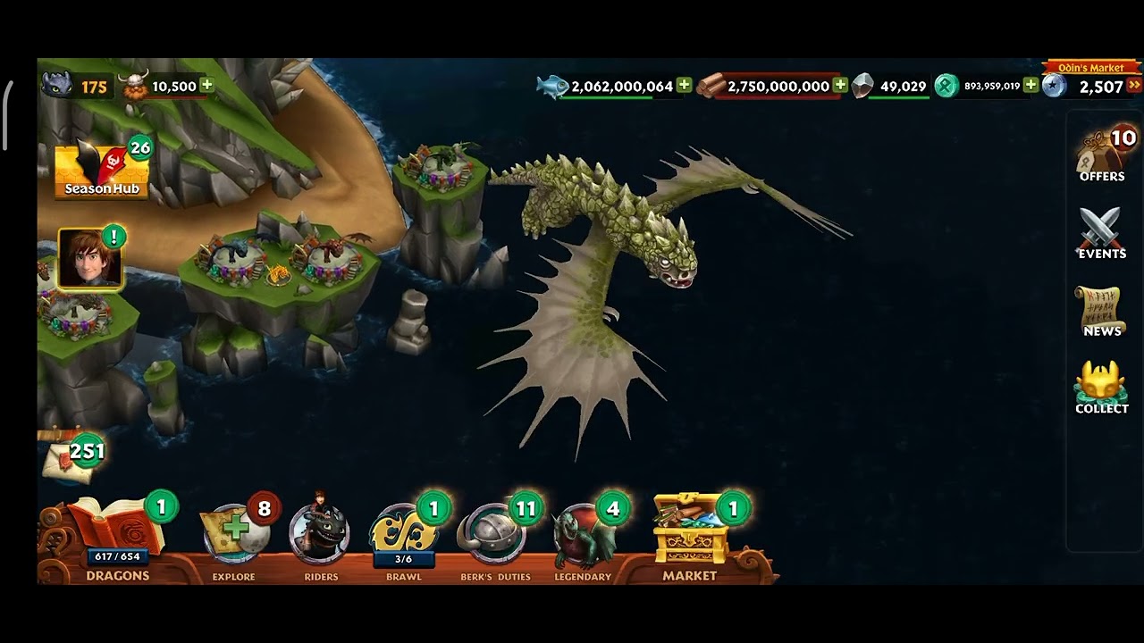 Dragon Rise of berk How use Power Elder Sentinel 10th Legendary Dragon ...