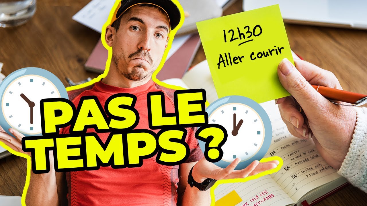 La SOLUTION pour avoir le temps de courir ! - YouTube