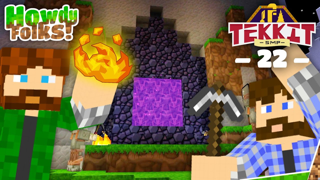 A Nether Adventure | Tekkit SMP | 22 - YouTube