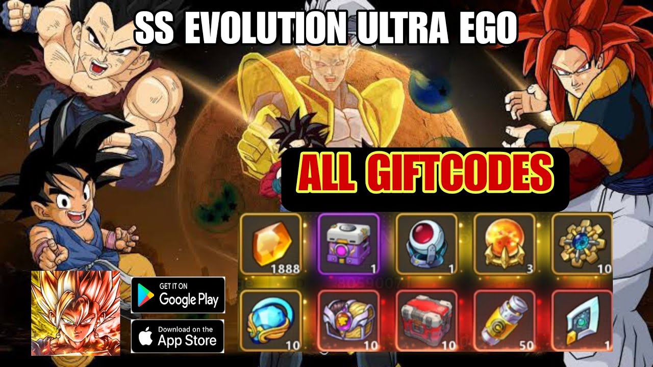 SS Evolution Ultra Ego & All 5 Giftcodes | 5 Free Codes SS Evolution ...