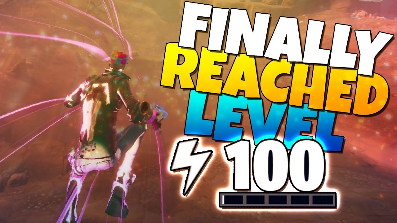 FINALLY POWER LEVEL 100 ON FORTNITE! - YouTube