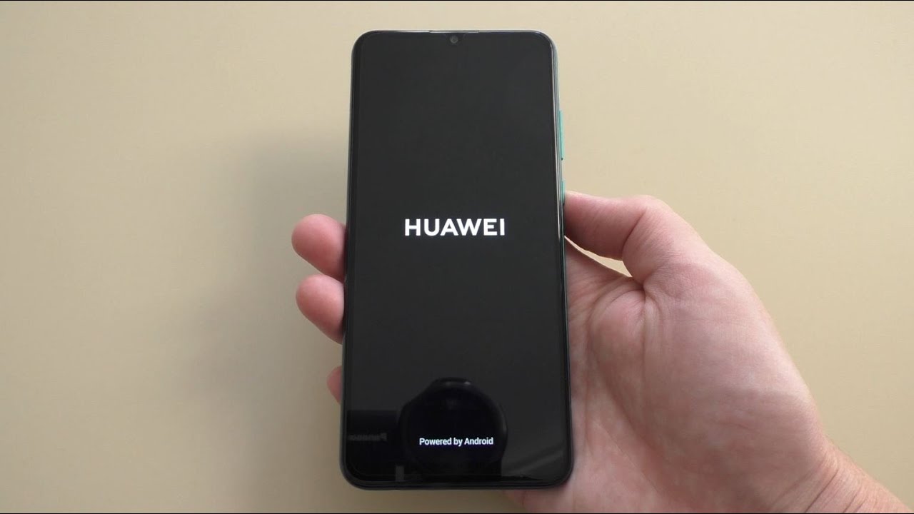 Huawei Y6p green Android Boot animation - YouTube
