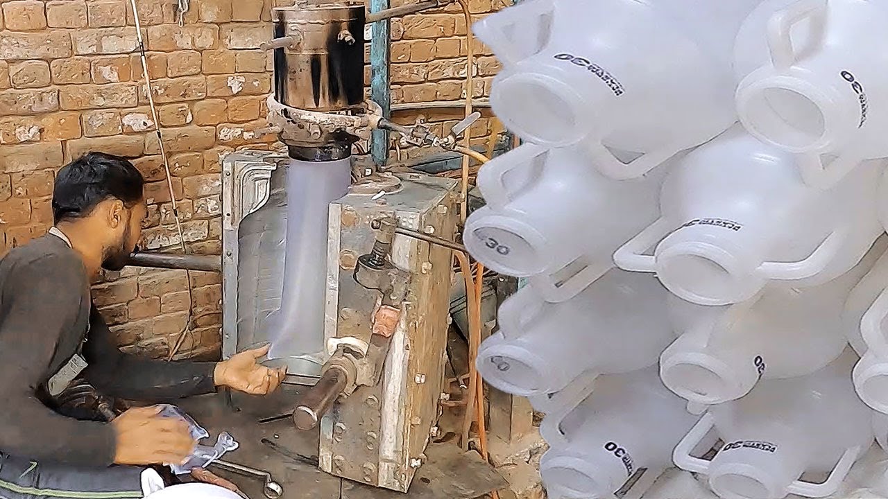 Process of making Water Cane For Carry and safe water - YouTube