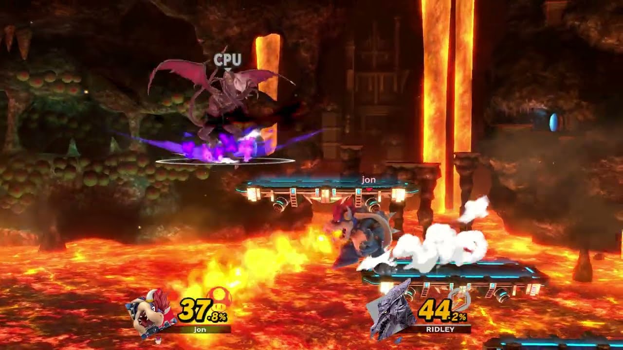 Super Smash Bros Ultimate - 2 player Smash vs CPU - Nintendo Switch ...