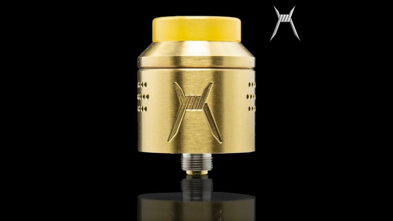 PURGE X RDA BY PURGE MODS مراجعة تانك ال اكس من شركة بيرج - YouTube