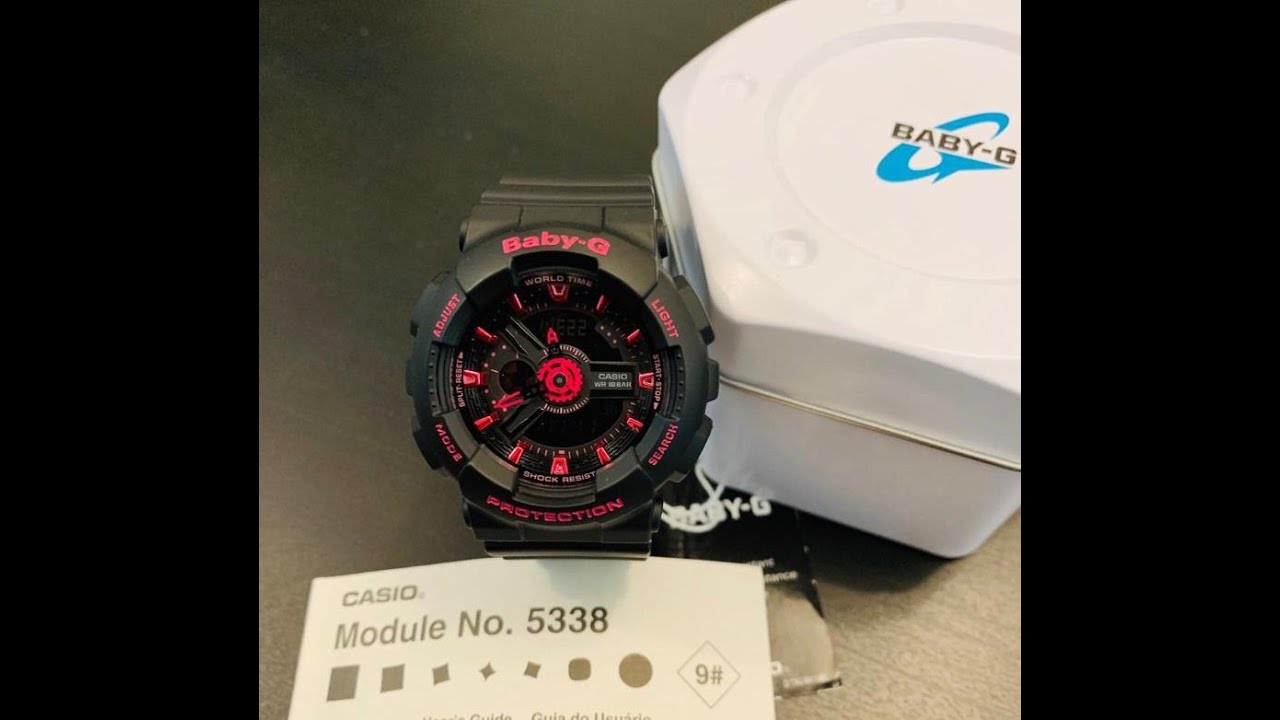 Unboxing of Baby G-Shock | Black & Pink | Watch For Women - YouTube