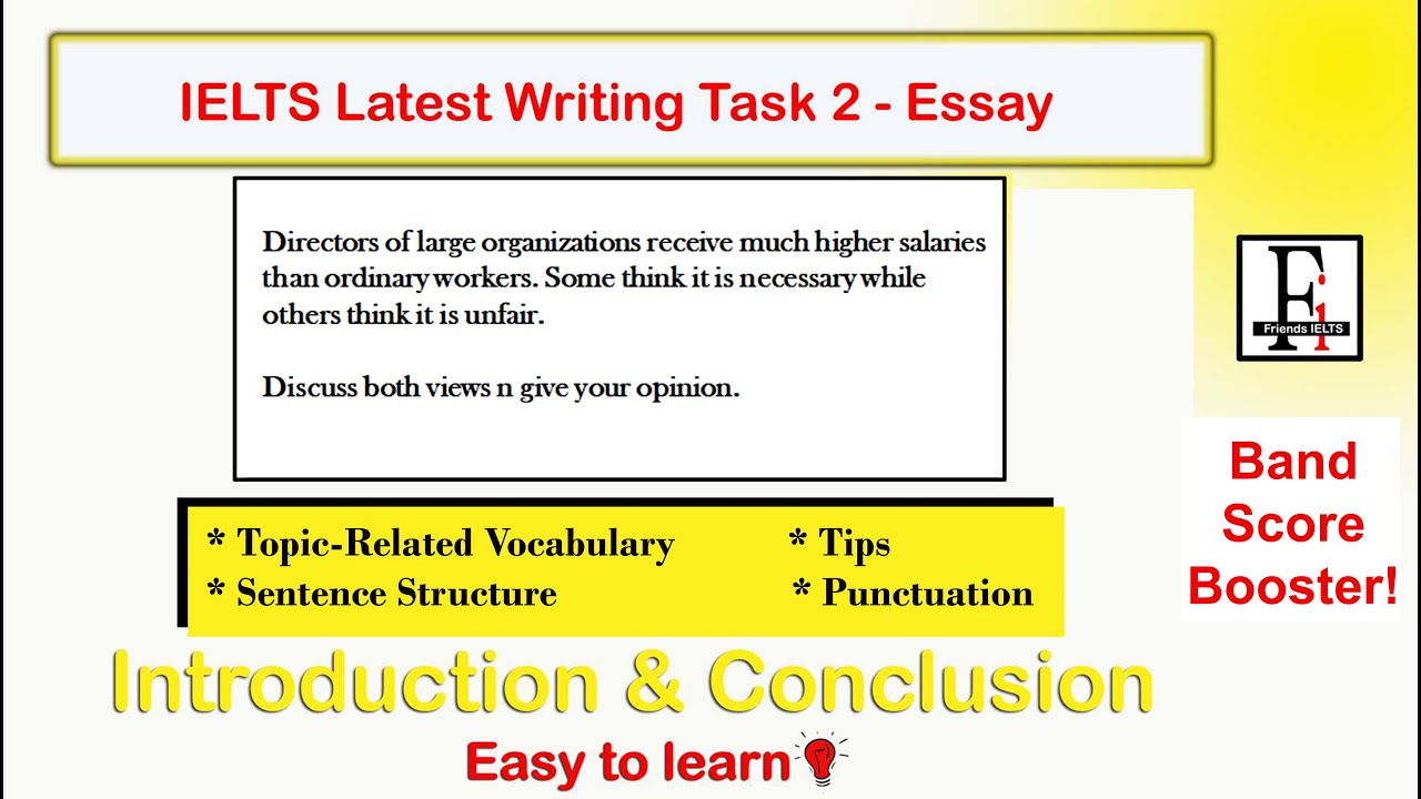 IELTS Writing TASK 2 || Model Answer & Vocabulary || Directors of large ...