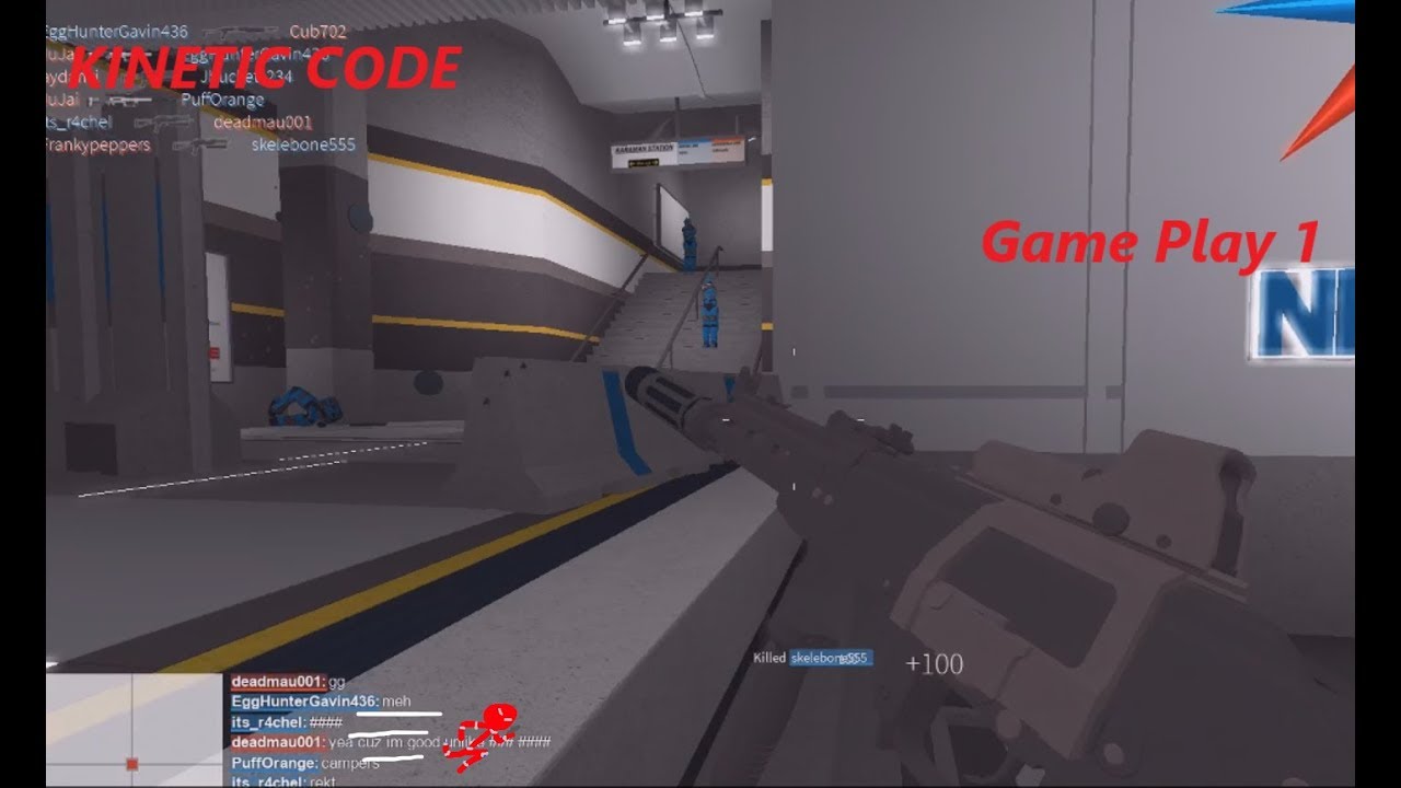 Roblox Kinetic Code game play 1 - YouTube
