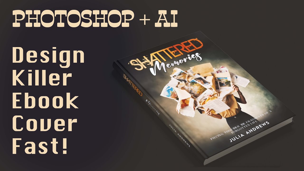 Beautiful book cover design process - YouTube