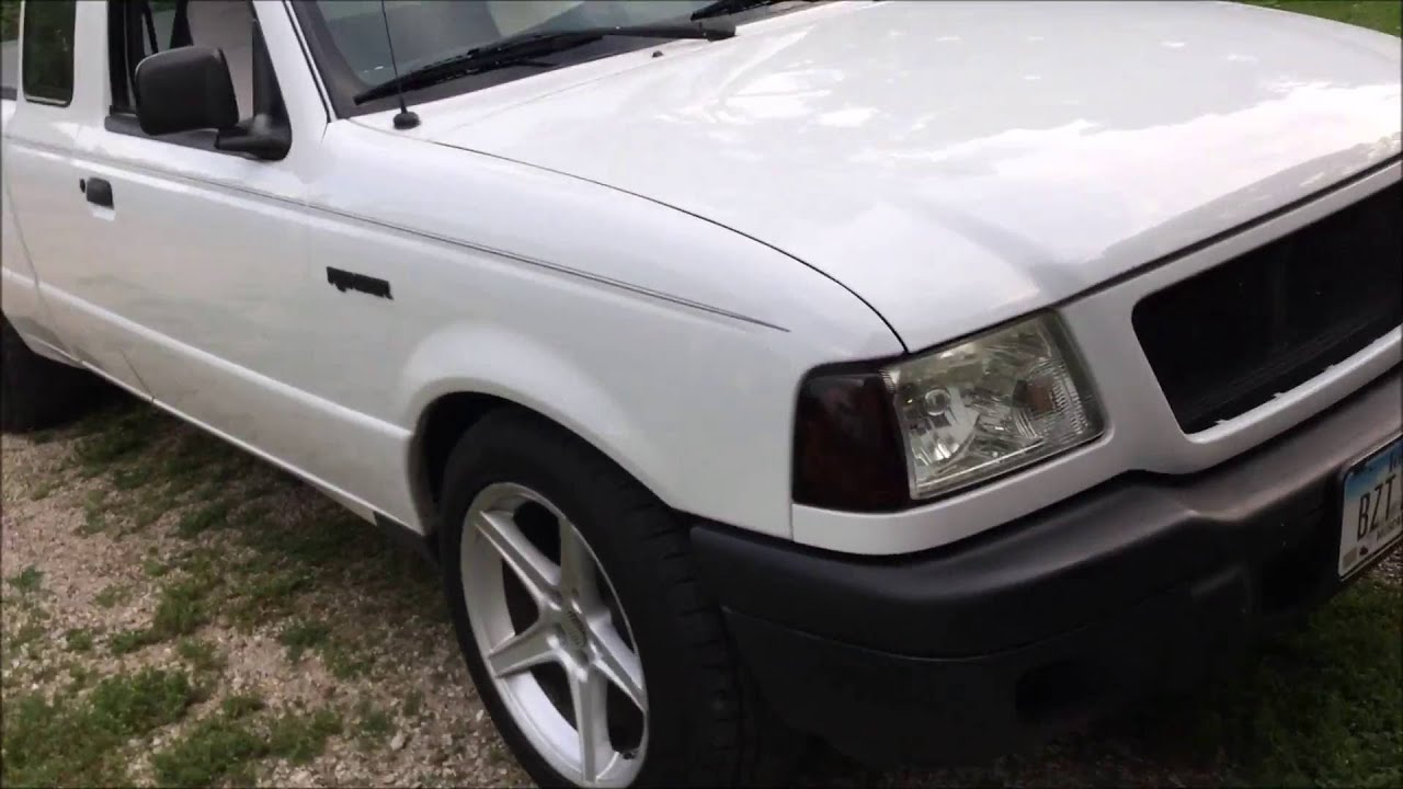 2003 Lowered Ranger 8.8 Swap 3/5 Drop - YouTube