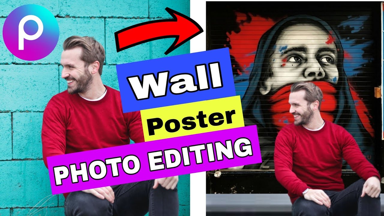 picsart background wall editing ! picsart ! photo editing ! picsart ...